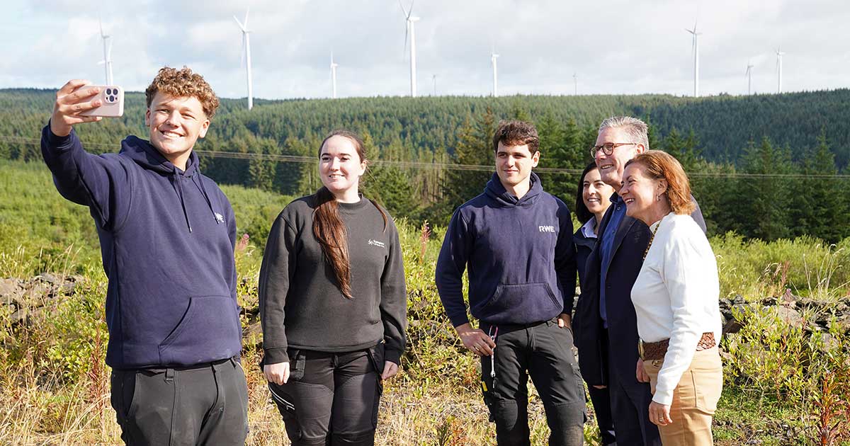 RWE welcomes Prime Minister Sir Keir Starmer and Welsh First Minister ...