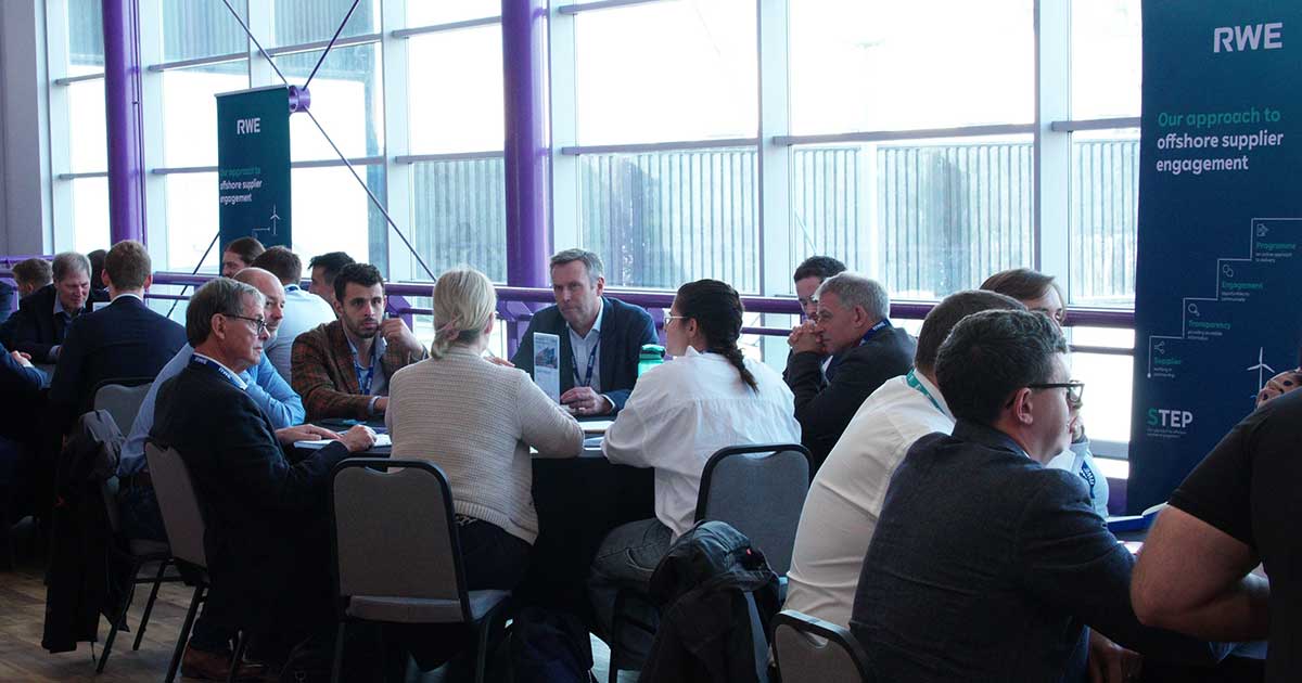 RWE hosts over 200 companies at East Coast offshore wind supplier ...